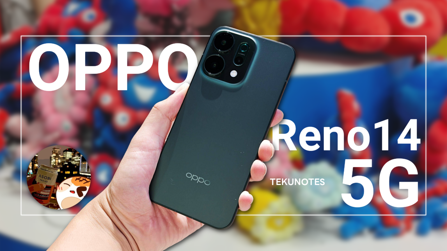 【OPPO Reno14 5G レビュー】ライバル多し、ミドルハイの『覇権』を獲れるのか。 | TEKUNOTES | テクノーツ